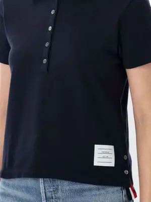 Thom Browne Polo Shirt Colour - Blue