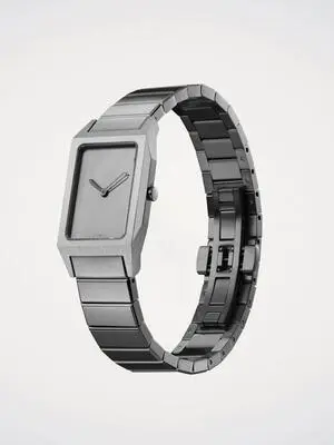 D1 MILANO Stainless Steel Link Watch - Silver