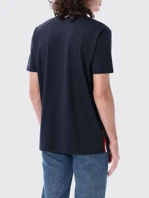 Thom Browne 4-bar Cotton T-shirt With Patch Pocket