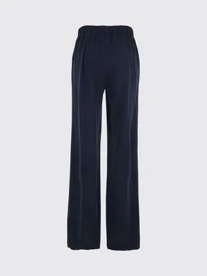 PAROSH P.a.r.o.s.h. Mid-rise Straight-leg Cady Trousers - Blue