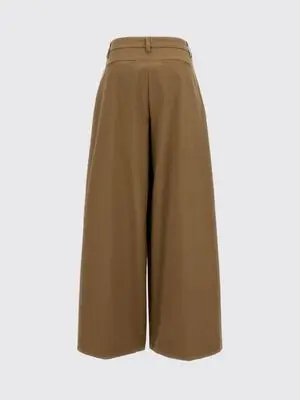 THELATEST Wide Leg Stretch Cotton Trousers