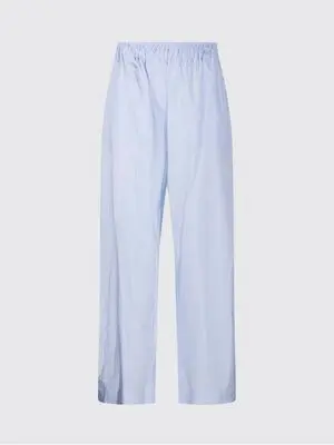 THELATEST Wide Leg Stretch Cotton Trousers