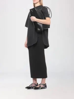 Attico Cotton Jersey Midi Pencil Skirt