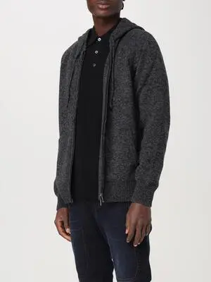 XC Zip-up Hooded Knit - Charcoal