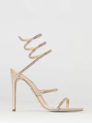 Rene Caovilla Heeled Sandals Colour - Champagne
