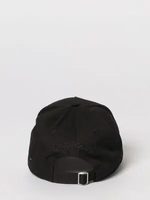 Dsquared2 Cotton Twill Hat With Distressed Details