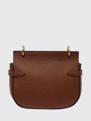 Mulberry Amberley Small Crossbody Bag In Leather With Rider's Lock Closure - Brown