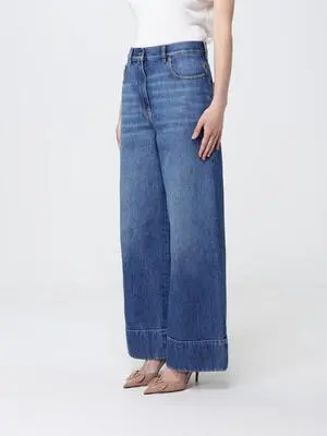 Valentino Garavani Cotton Wide-leg Jeans