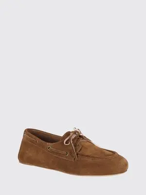 3JUIN Suede Boat Loafers