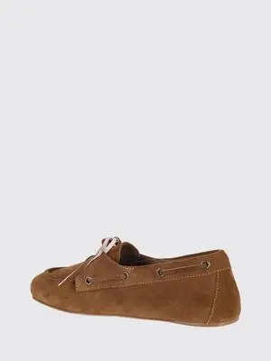 3JUIN Suede Boat Loafers
