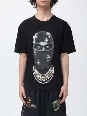 IH NOM UH NIT Printed Cotton T-shirt - Black