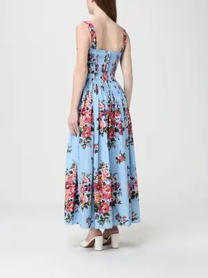 Dolce & Gabbana Printed Cotton Midi Dress