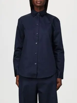 Max Mara Cotton Poplin Shirt - Blue