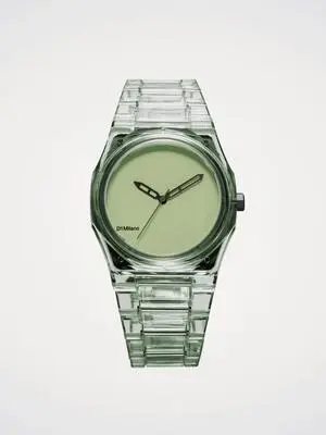 D1 MILANO Transparent Case Watch