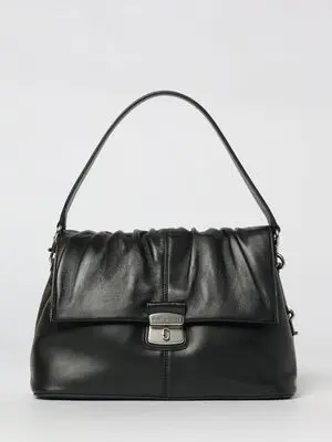 Marc Jacobs The Cristina Shoulder Bag In Lamb Leather - Black