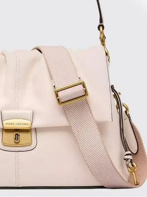 Marc Jacobs The Cristina Shoulder Bag In Lamb Leather - Ivory