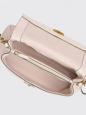 Marc Jacobs The Cristina Shoulder Bag In Lamb Leather - Ivory