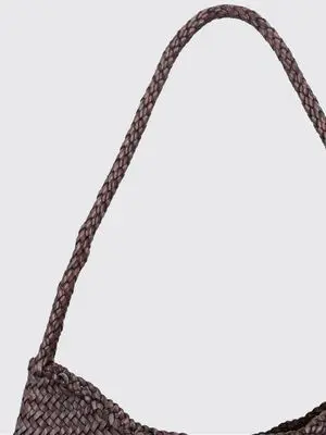 Dragon Diffusion Braided Leather Shoulder Bag