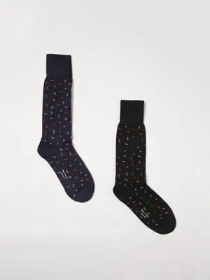 Paul Smith Patterned Crew Socks - Multicolor