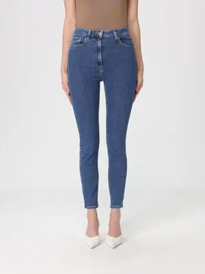 Elisabetta Franchi Slim Fit Denim Jeans - Blue