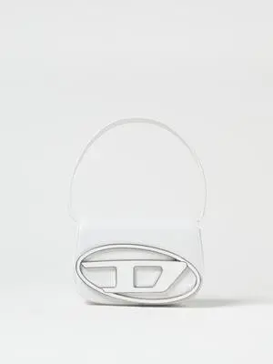 DIESEL® Logo Detail Shoulder Bag - White