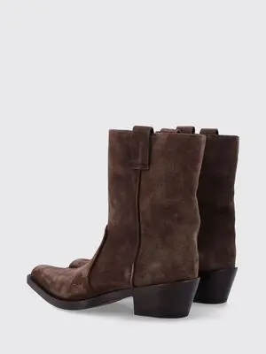 Khaite Clive Suede Ankle Boots