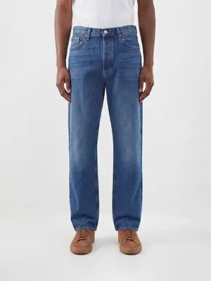 AGOLDE Cotton Straight Jeans - Blue