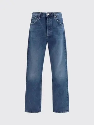 AGOLDE Cotton Straight Jeans - Denim