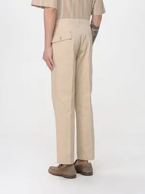 PAOLO PECORA Gabardine Wide-leg Trousers