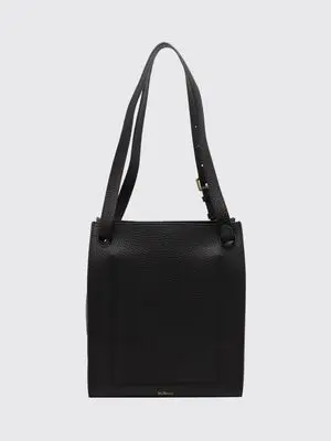 Mulberry Tote Bag In Grained Calf Leather With Double Adjustable Handle