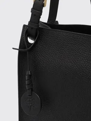 Mulberry Tote Bag In Grained Calf Leather With Double Adjustable Handle