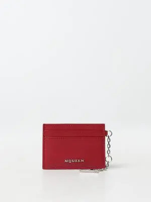 Alexander McQueen Wallet Colour - Red