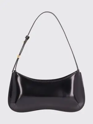 Jacquemus Le Bisou Brushed Leather Bag - Black