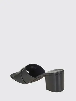 Tory Burch Leelee Leather Mules - Black