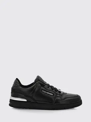 PLEIN SPORT Viper Ii Leather Sneakers - Black