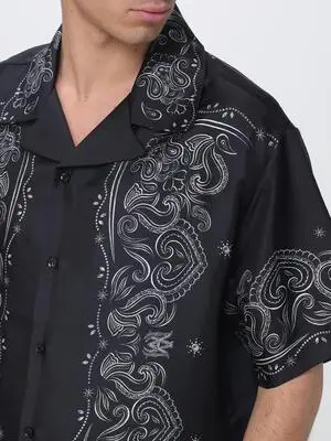 Amiri Silk Casual Shirt With Bandana Print