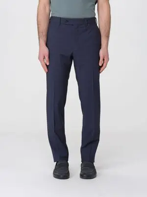 Incotex Virgin Wool Chino Trousers - Blue