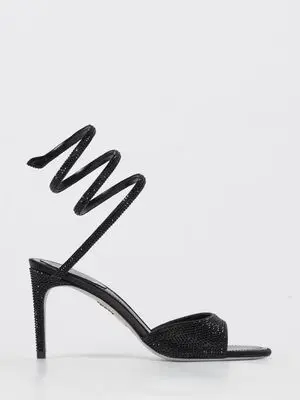 Rene Caovilla Heeled Sandals Colour - Black