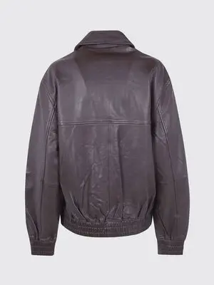 Studio Nicholson Leather Bomber Jacket