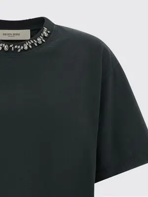 GOLDEN GOOSE Embellished Cotton T-shirt
