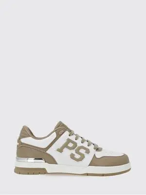 PLEIN SPORT Leather Sneakers - Brown