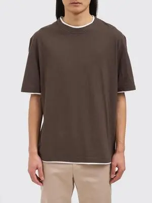 PAOLO PECORA Basic Cotton T-shirt