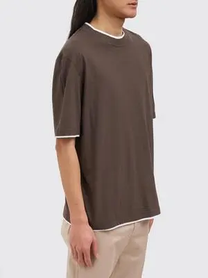 PAOLO PECORA Basic Cotton T-shirt
