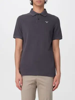 Barbour Cotton Polo Shirt With Logo - Blue