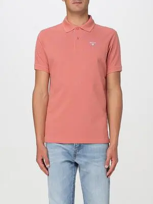 Barbour Cotton Polo Shirt With Logo - Pink