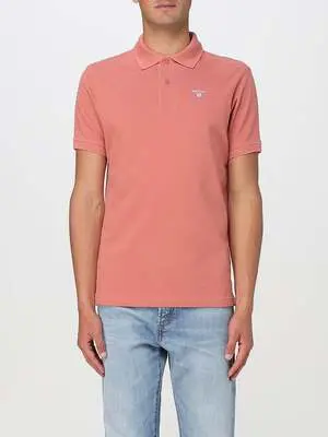 Barbour Cotton Polo Shirt With Logo - Pink