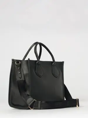 LANCEL Embellished Leather Tote Bag - Black