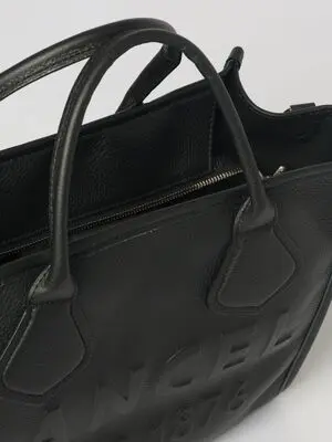 LANCEL Embellished Leather Tote Bag - Black