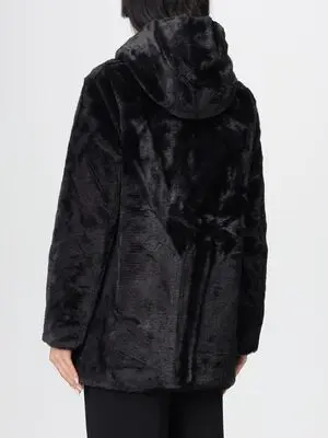 SAVE THE DUCK Faux Fur Hooded Jacket