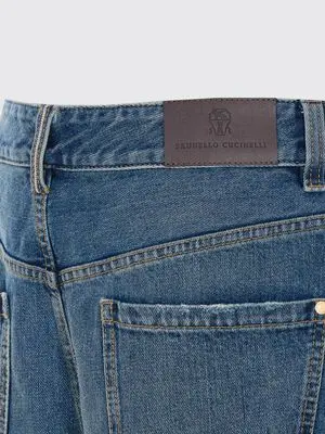 Brunello Cucinelli Cotton Flared Jeans
